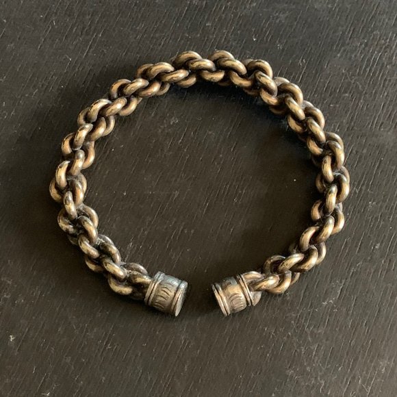 Unbranded | Jewelry | Vintage Brass Chain Link Bracelet | Poshmark